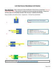 Net Forces Worksheet Calculate And Draw Net Forces With Course Hero