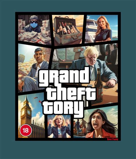 Grand Theft Tory T Shirt Newsthump Store