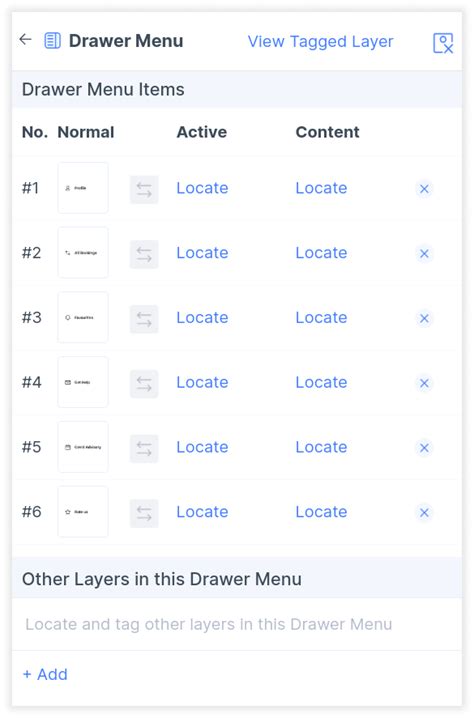 Tagging Your React Native Drawer Menu Locofy Docs