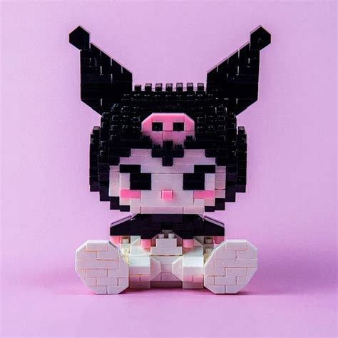 3Д конструктор из миниблоков набор Хеллоу Китти Май Мелоди Куроми купить на Ozon по низкой