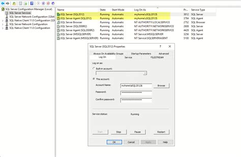 Sql Server Performance And Other Stories Using Managed Service Account With Sql Server Service