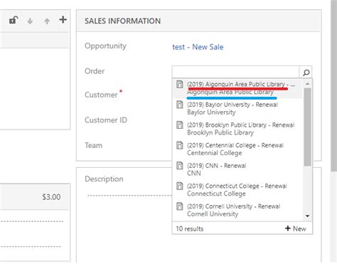 Customize Lookup Field View In Dynamics