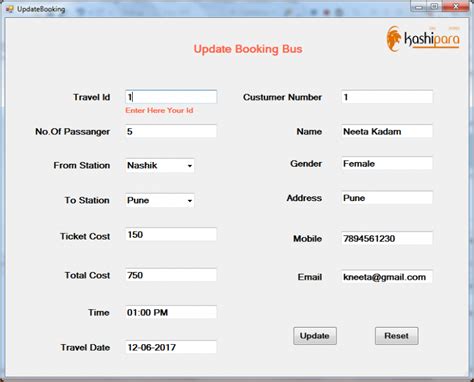 Bus Reservation System Project In C Net With Source Code And Report [ Download ] Kashipara