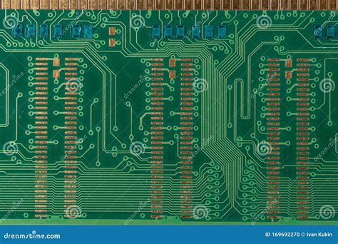 Computer Ram Random Access Memory Modules On The White Background