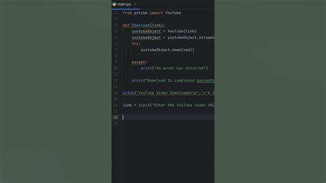 How To Build Youtube Downloader Using Python Python Pythonprojects