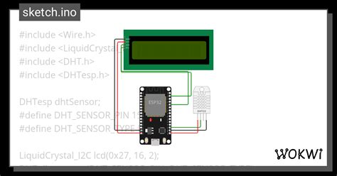 Esp32dht22lcd Wokwi Esp32 Stm32 Arduino Simulator