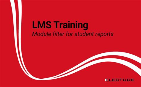 Module Filter For Student Reports Electude Module Filter For Student Reports Electude