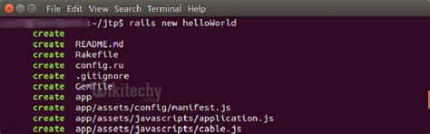Ruby On Rails Ruby On Rails 5 Hello World Example Ruby On Rails