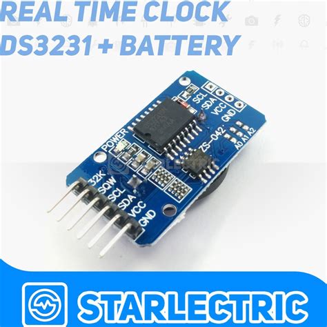 Jual SVGT9423 ORIGINAL DS3231 I2c RTC Modul Baterai Modul Jam