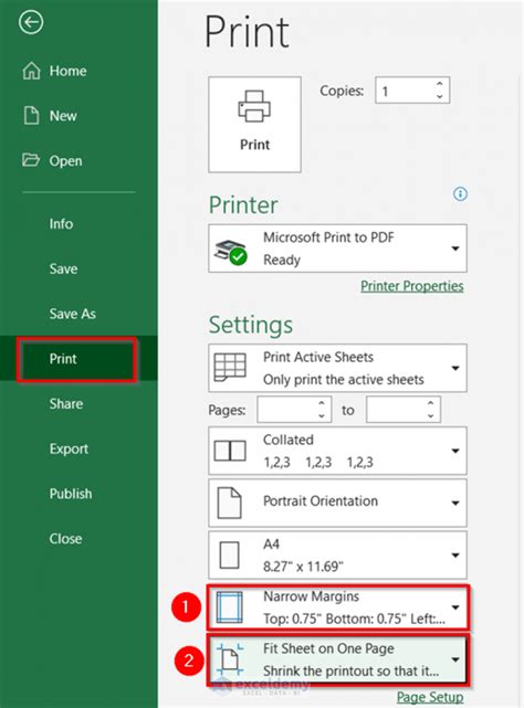 Fixed Excel Cutting Off Columns When Printing Exceldemy