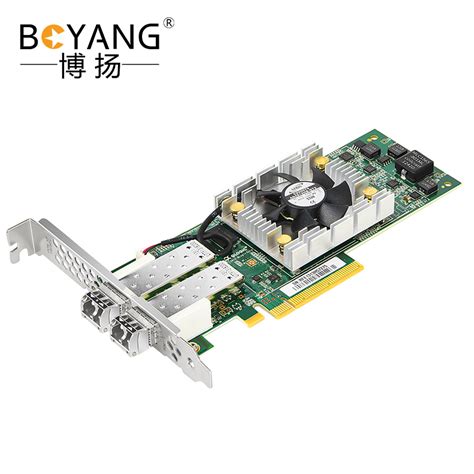博扬 Hba卡 16g双口光纤通道卡pci E服务器 Fc San存储专用含2个 虎窝淘