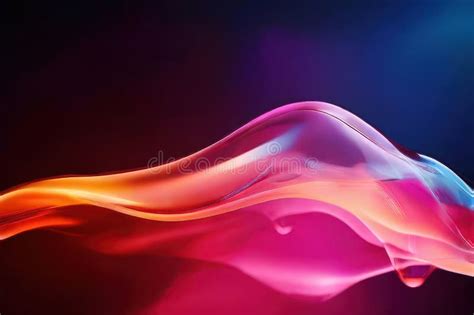 The Ai Image Generator 3d Rendering Of A Multi Colored Flowing Abstract Wavy Iridescent