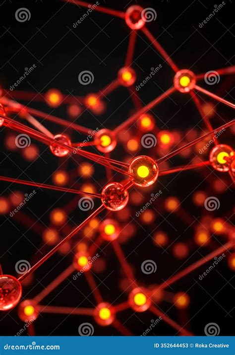 Abstract Neural Network Connections Stock Illustration Illustration