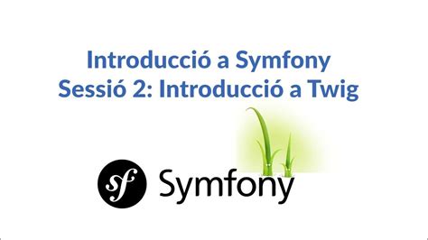 introducció a symfony 6 4 twig youtube