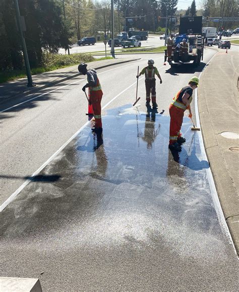 High Friction Surface Treatments Infinite Road Marking