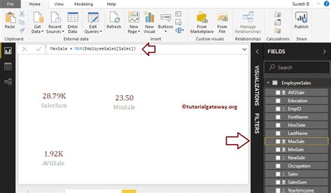 Power Bi Dax Aggregate Functions