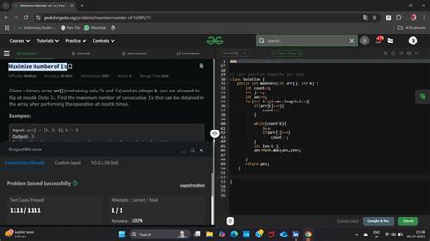 gfg 160 160 days of dsa problem solving sanjana yadav
