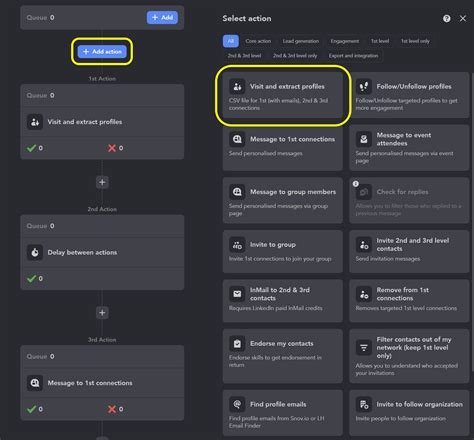 Visit And Extract Profiles Linked Helper