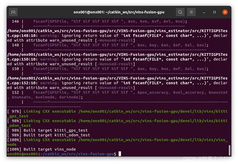 Jetson Orin Nx 开发指南（6） Vins Fusion Gpu 的编译和运行 Csdn博客