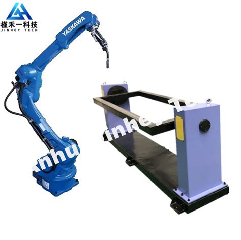 Welding Robotic Arm 2 Axis Servo Welding Positioner Table For Yaskawa Kuka Fanuc Abb Robot Buy