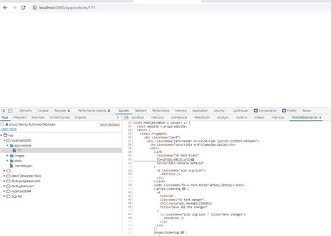 Can I Go To Source Code File Directly From Browser Console Rreactjs