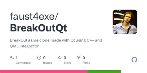 GitHub Faust Exe BreakOutQt BreakOut Game Clone Made With Qt Using C And QML Integration