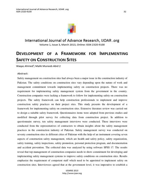 Development Of A Framework For Implement Pdf Survey Methodology