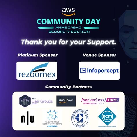 Aws Ahmedabad Community On Linkedin Awsugahm Awscommunityday