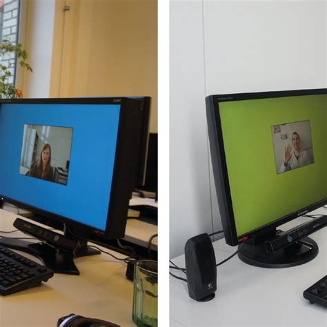 Our Setup Is Composed Of A Single Kinect Device The Angle Between The