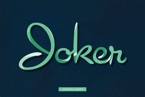 Cocktail Script Font Youworkforthem