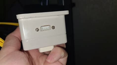 Network Rack Fan Controller ESP Controlling Fan PWM Based On Temperature And Override Mode