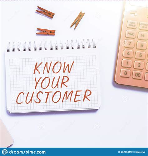 Hand Writing Sign Know Your Customer Internet Concept Marketing Creating A Poll Improve Product