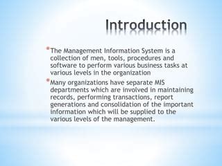 Applications Of MIS In HRM PPTX
