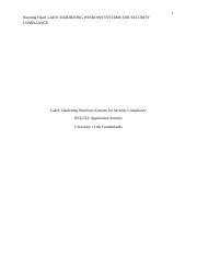 ISOL Application Security WinSec Lab Report Hardening Windows Systems For Security