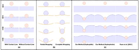 A Series Of 2d Validation Tests A Adhesion Eï¿¿ect Between Liquid Download Scientific