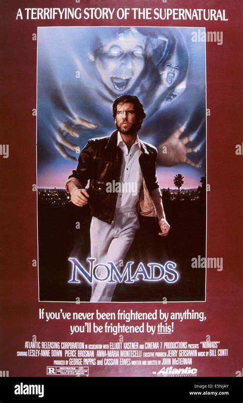 Nomads Us Poster Pierce Brosnan 1986 © Atlantic Releasing Courtesy Everett Collection Stock