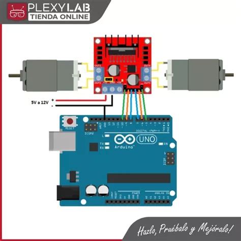 Módulo Driver Controlador De Motores Puente H L298n Arduino En Venta En