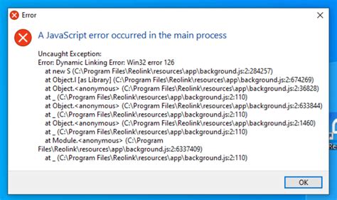 Desktop Software Update Broke The Program Rreolinkcam