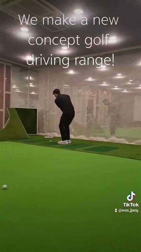 실내에서 필드처럼연습한다 신개념 골프연습장 Youtube