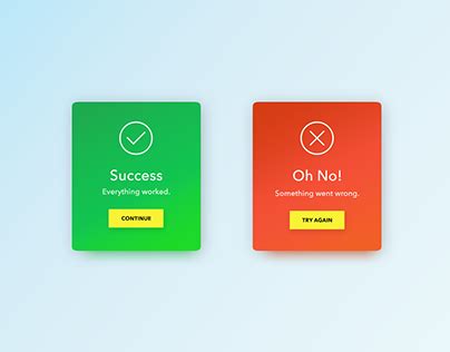 Error Messages Ui Projects Photos Videos Logos Illustrations And Branding Behance