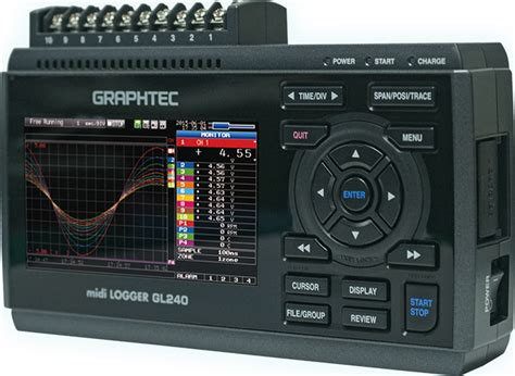 Graphtec Gl240 Data Logger