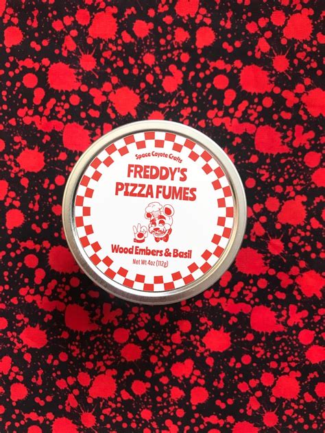 Fnaf Pizzeria Candle 4oz Tin Etsy