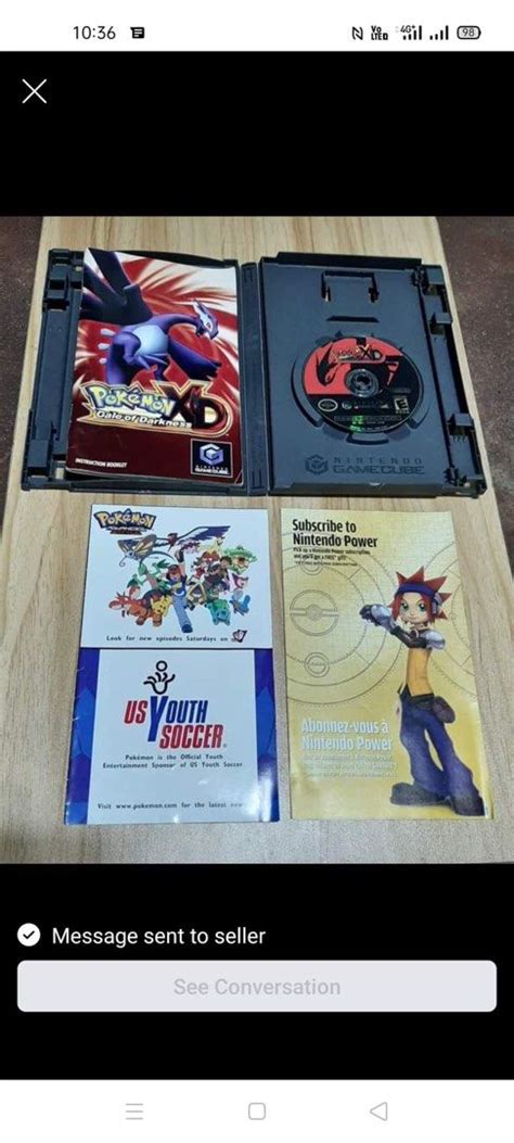 Nintendo Game Cube Pokemon Edition Video Gaming Video Game Consoles Nintendo On Carousell