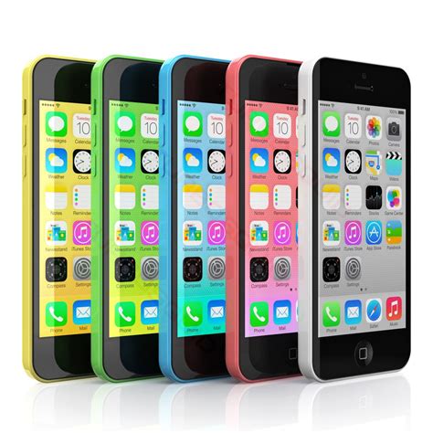 Iphone 5c Five Colors 3d Model 39 3ds Fbx Lwo Max Obj C4d Ma