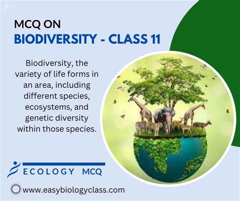 Biodiversity Mcq Questions And Answers Easybiologyclass