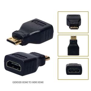 Gender HDMI Female To Mini HDMI Male Konektor HDMI Irgitech Id