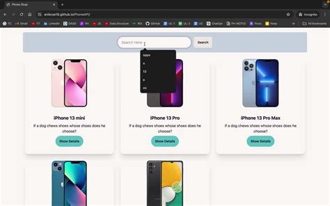 Istiak Javed On Linkedin 📱 Excited To Share My Latest Project A Responsive Phone Shop Website 🚀