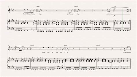 Alto Sax Sex On Fire Kings Of Leon Sheet Music Chords And Vocals Youtube