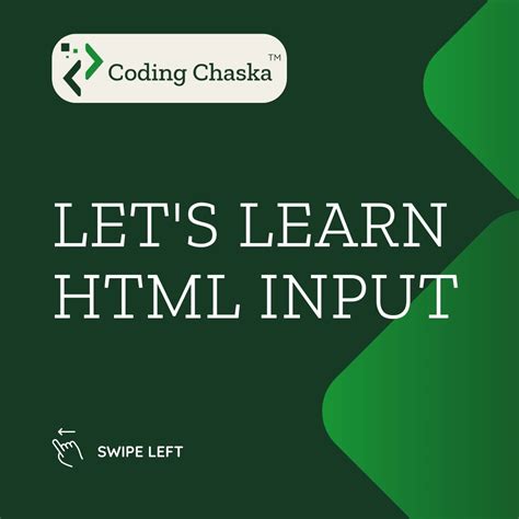 Coding Chaska On Linkedin Codingchaska Html Html5 Htmlcss Frontend Frontenddeveloper