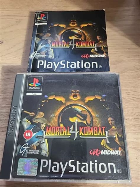 MORTAL KOMBAT 4 ps1 FR COMPLET EUR 30,50 - PicClick FR
